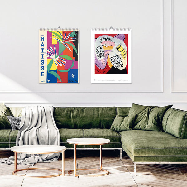 Matisse Large Wall Calendar 2026 – Paper Parrot