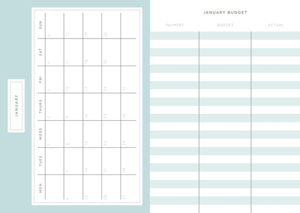 Kaleido A6 Small Diary 2026 - Scalloped Marble – Paper Parrot