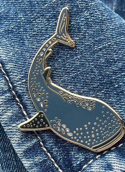 Whale Shark Enamel Pin – Paper Parrot