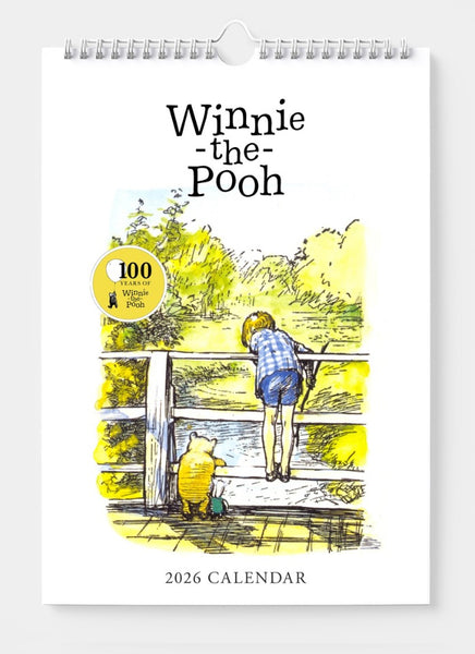 Winnie the Pooh Wall Calendar 2026 – Paper Parrot