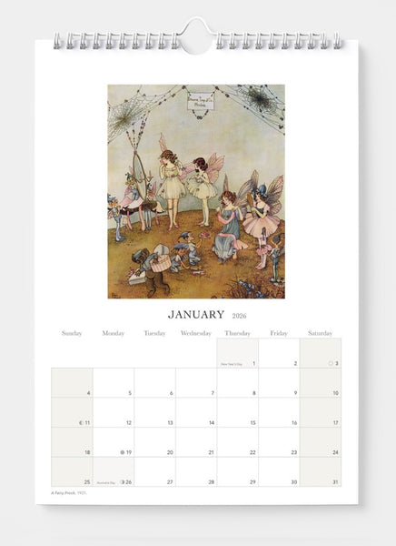 Ida Rentoul Outhwaite Wall Calendar 2026 – Paper Parrot