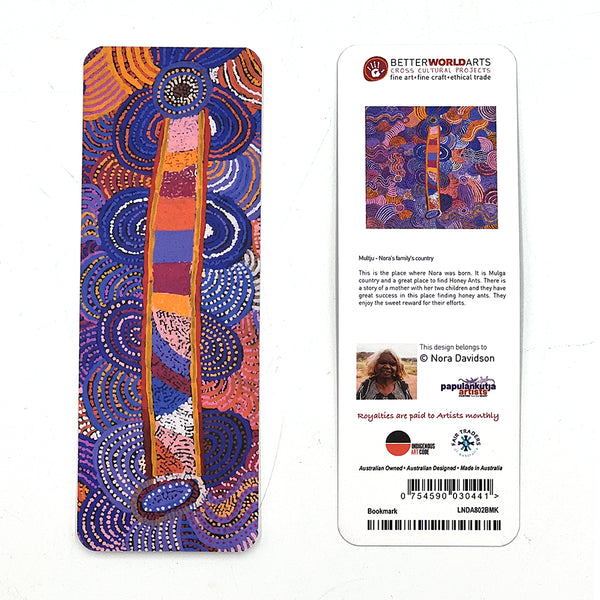 BWA Bookmark - Nora Davidson - Multjul – Paper Parrot
